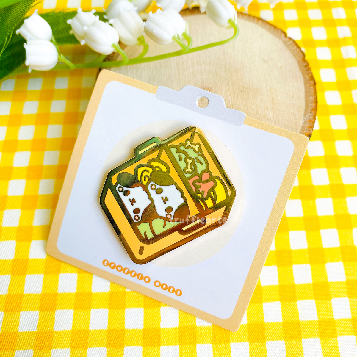 Animal Bento Enamel Pins – Truffle Arts
