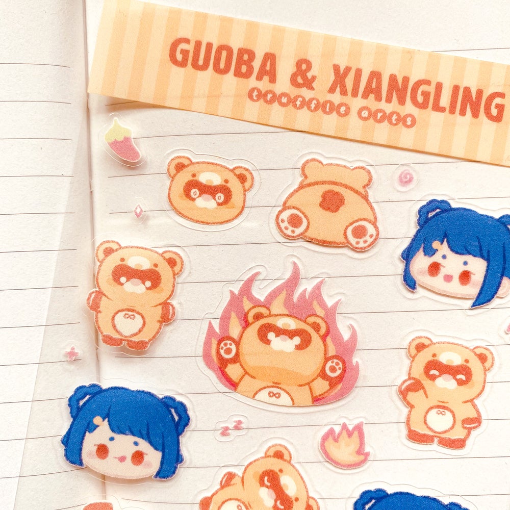 Guoba & Xiangling Sticker Sheet – Truffle Arts